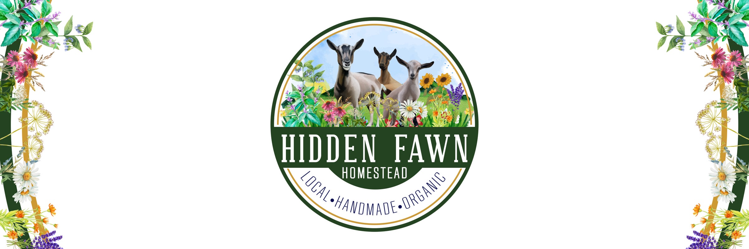 Hidden Fawn Homestead logo